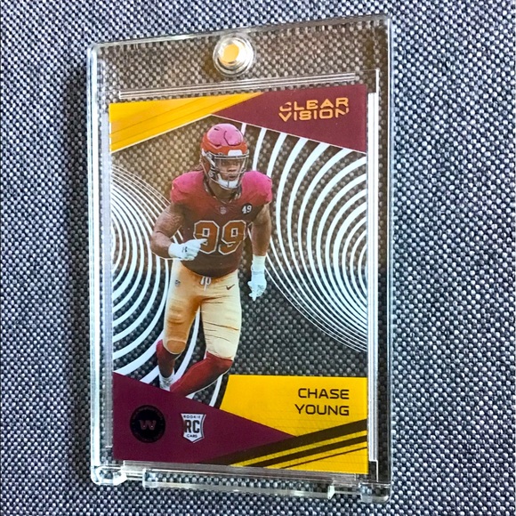 Panini | Accessories | Chase Young Rookie Card Panini Clear Vision ...